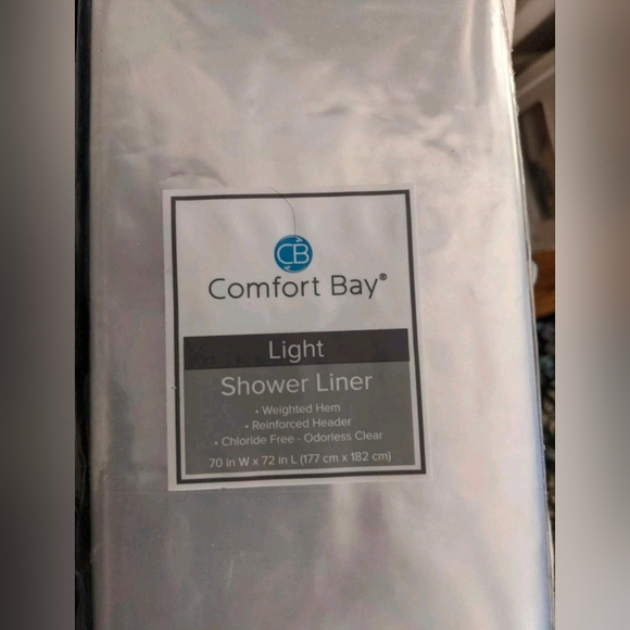 Comfort Bay | Bath | Comfort Bay Clear Shower Liner | Poshmark